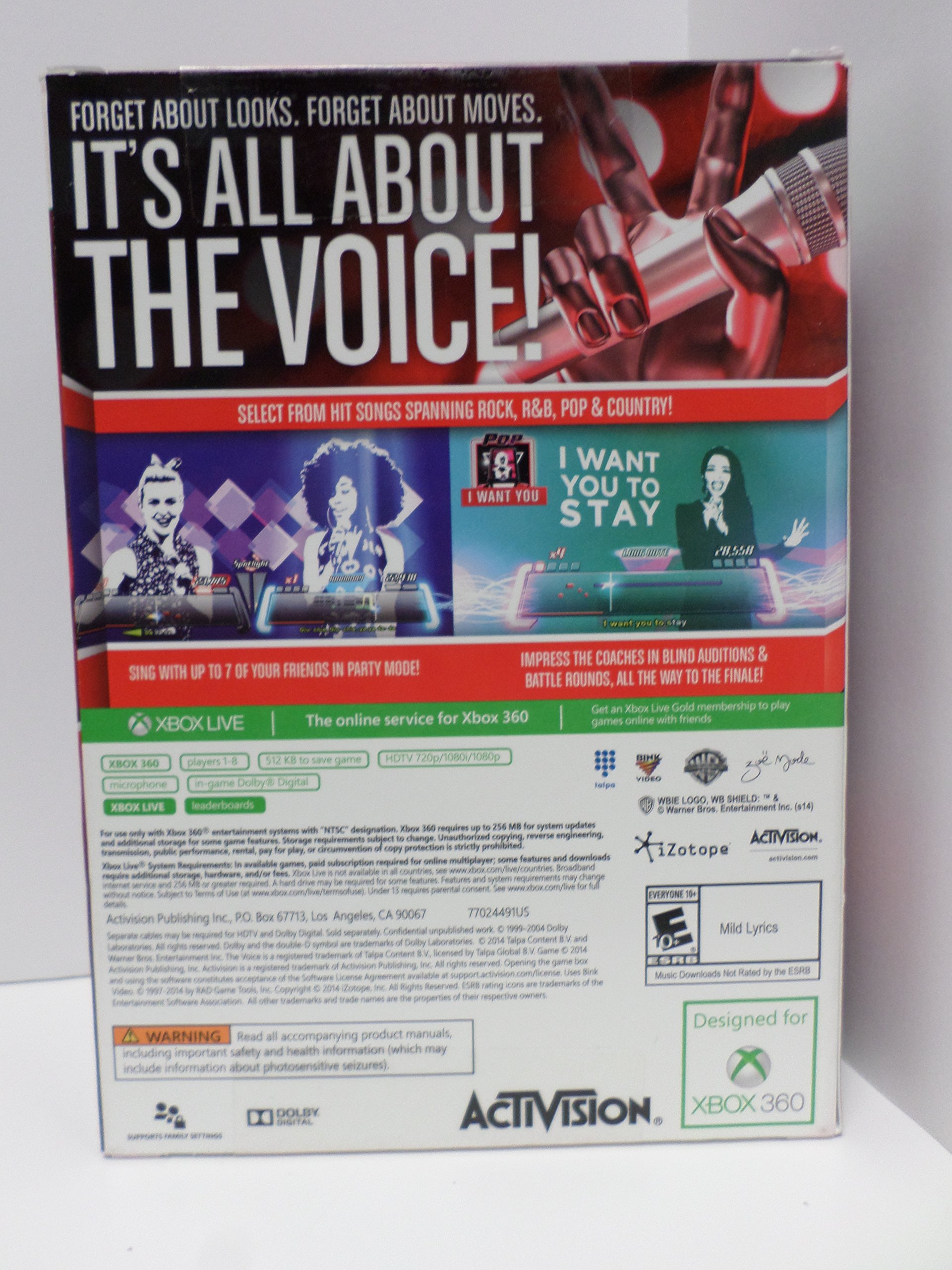 The Voice Bundle with 2 Microphones - Xbox 360