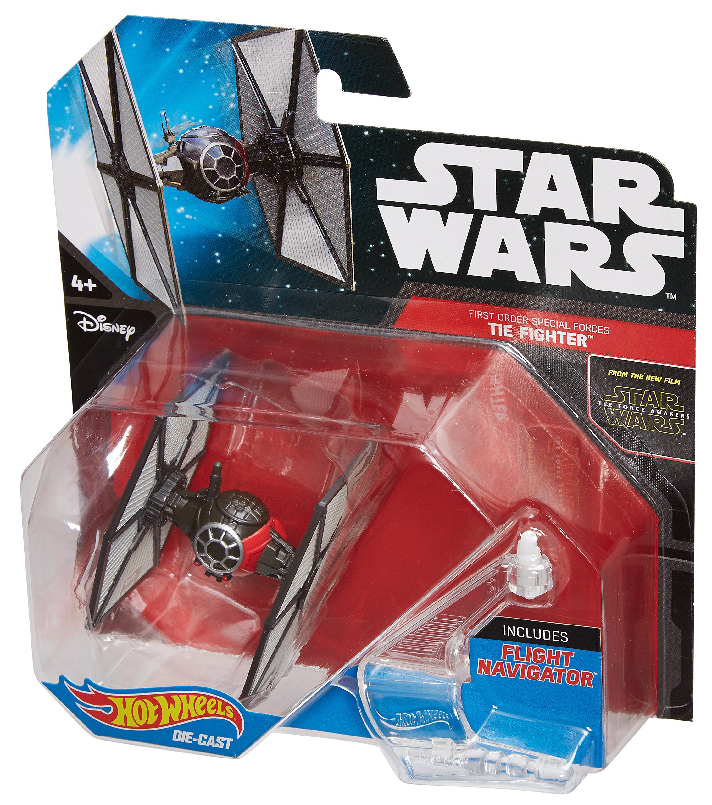 Hot Wheels Star Wars Starship First Order Special Forces TIE Fighter Vehicle