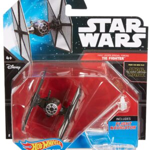 Hot Wheels Star Wars Starship First Order Special Forces TIE Fighter Vehicle