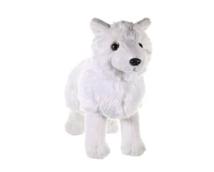 wild republic arctic wolf plush, stuffed animal, plush toy, gifts for kids, cuddlekins 12"