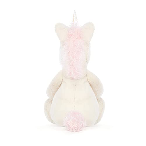 Jellycat Bashful Unicorn Stuffed Animal Plush, Medium, 12 inches