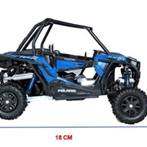 New Ray Toys - 1:18 Scale ATV - Polaris Rzr XP1000 57593B, VOODOO BLUE