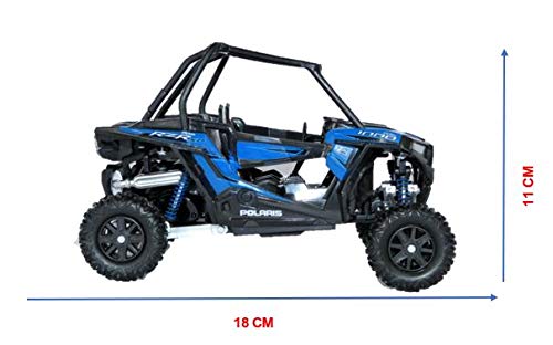 New Ray Toys - 1:18 Scale ATV - Polaris Rzr XP1000 57593B, VOODOO BLUE