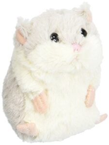 grey & white plush lil' hamster by ganz