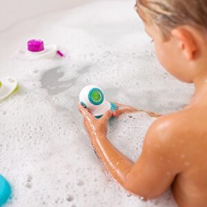 Boon MARCO Light-up Toddler Sensory Bath Tub Water Toy for Kids Aged 3 Years and Up, Blue