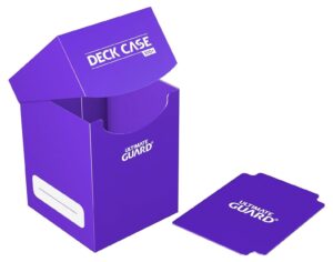 ultimate guard db: deck case 100ct violet cards