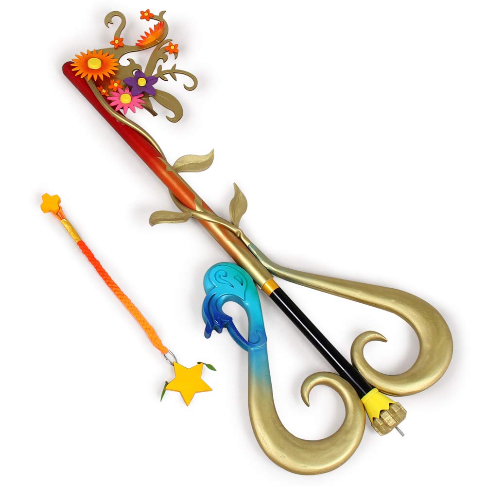 Mtxc Kingdom Hearts Cosplay Prop Kairi Destiny's Embrace Toy Keyblade Golden