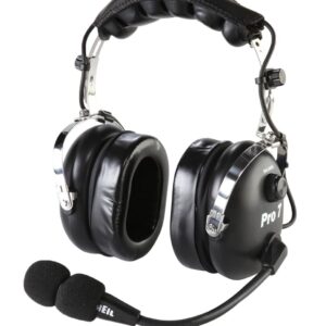 Heil Sound Original PRO7 Black Industrial Headset with Dynamic Microphone, HC-7 Mic Element