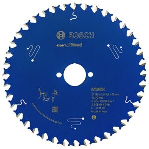 Bosch 2608644048 EXWOH 7.48" x 30mm 40T Circular saw blade Top Precision