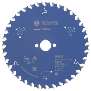 Bosch 2608644017 EXWOH 6.3" x 20mm 36T Circular saw blade Top Precision