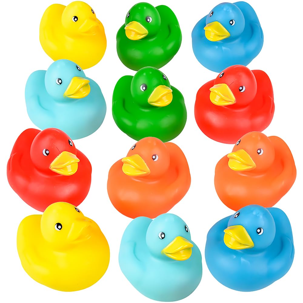 Rhode Island Novelty 2" Solid Color Rubber Duckies