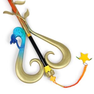 Mtxc Kingdom Hearts Cosplay Prop Kairi Destiny's Embrace Toy Keyblade Golden