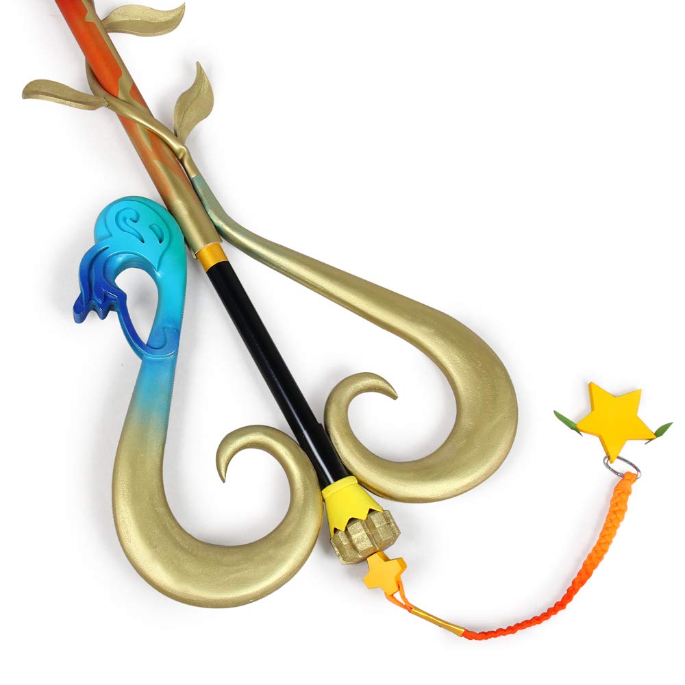 Mtxc Kingdom Hearts Cosplay Prop Kairi Destiny's Embrace Toy Keyblade Golden