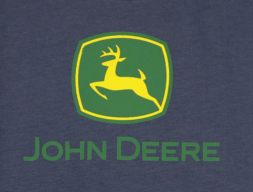 John Deere boys John Deere Kids Trademark Short Sleeve Tee T Shirt, Green, 3 US