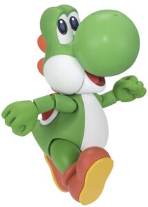 tamashii nations bandai s.h. figuarts yoshi super mario bros action figure