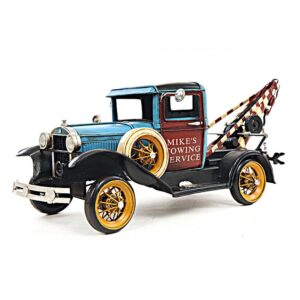 old modern handicrafts 1931 ford model a tow truck - 1:12 scale model truck - an elegant decor piece for any space - 16.8l x 6.0w x 6.0h inches