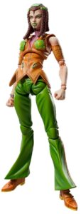 medicos jojo's bizarre adventure: part 6--stone ocean: hermes costello super action statue