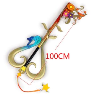 Mtxc Kingdom Hearts Cosplay Prop Kairi Destiny's Embrace Toy Keyblade Golden