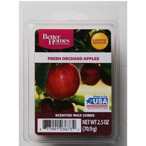 better homes and gardens fresh orchard apples wax cubes