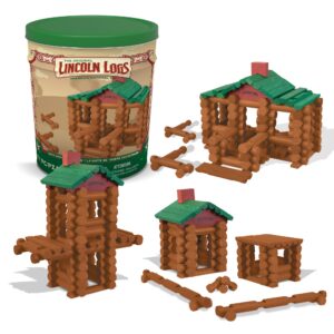 lincoln logs 100th anniversary tin