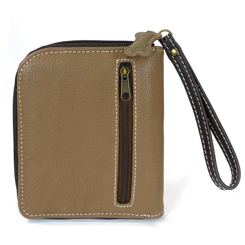 Chala Zip Around Wallet - Dog Brown