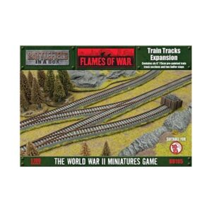 battlefield in a box - train tracks expansion - wargaming - flames of war