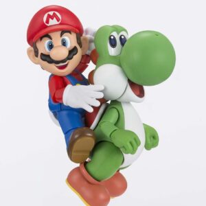 TAMASHII NATIONS Bandai S.H. Figuarts Yoshi Super Mario Bros Action Figure