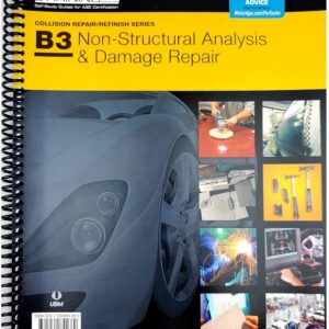 ASE Certification Test Prep Collision Repair (B2 - B6) Study Guide Package