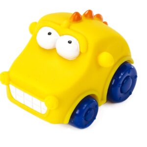 Kidoozie Mini Monster Trucks – Teaches Beneficial Roleplay and Employs Tactile Engagement – Includes Yellow, Orange, Blue, Green, and Red Trucks with Varying Facial Expressions – For Ages 18 Months and Up