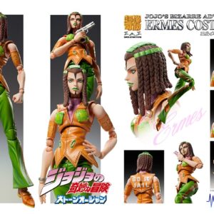 Medicos JoJo's Bizarre Adventure: Part 6--Stone Ocean: Hermes Costello Super Action Statue