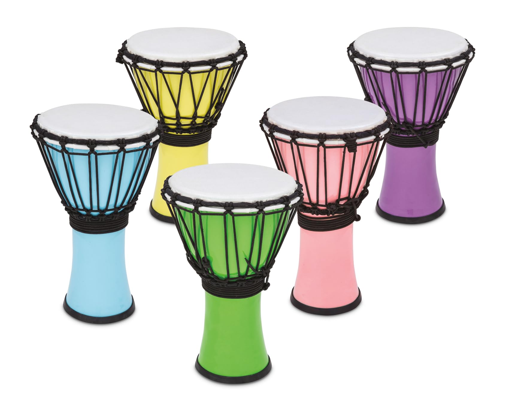 Toca TFCDJ-7PK Colorsound 7-Inch Djembe, Pastel Pink