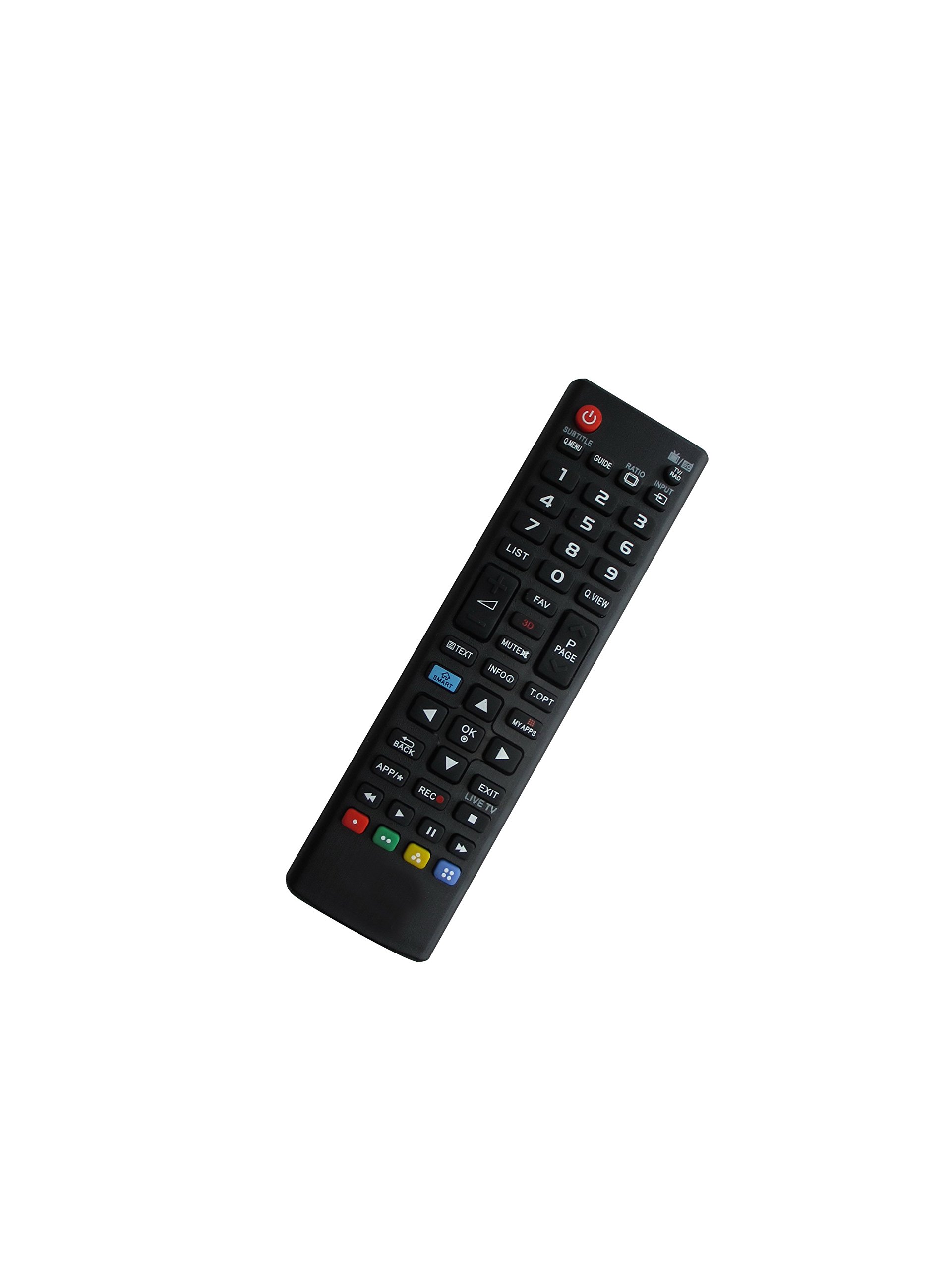 HCDZ Replacement Remote Control for LG AGF76692601 AKB7371562349 65LB7100-UB 24LN4500 LN450026 26LN4505 60LB6300-US 29LN4510 24LN451B 26LN4575 29LN4575 Plasma LCD LED HDTV TV