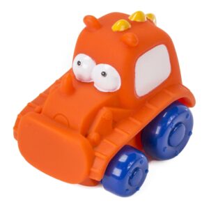 Kidoozie Mini Monster Trucks – Teaches Beneficial Roleplay and Employs Tactile Engagement – Includes Yellow, Orange, Blue, Green, and Red Trucks with Varying Facial Expressions – For Ages 18 Months and Up