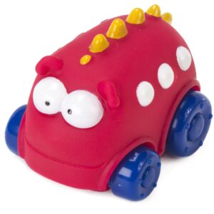 Kidoozie Mini Monster Trucks – Teaches Beneficial Roleplay and Employs Tactile Engagement – Includes Yellow, Orange, Blue, Green, and Red Trucks with Varying Facial Expressions – For Ages 18 Months and Up