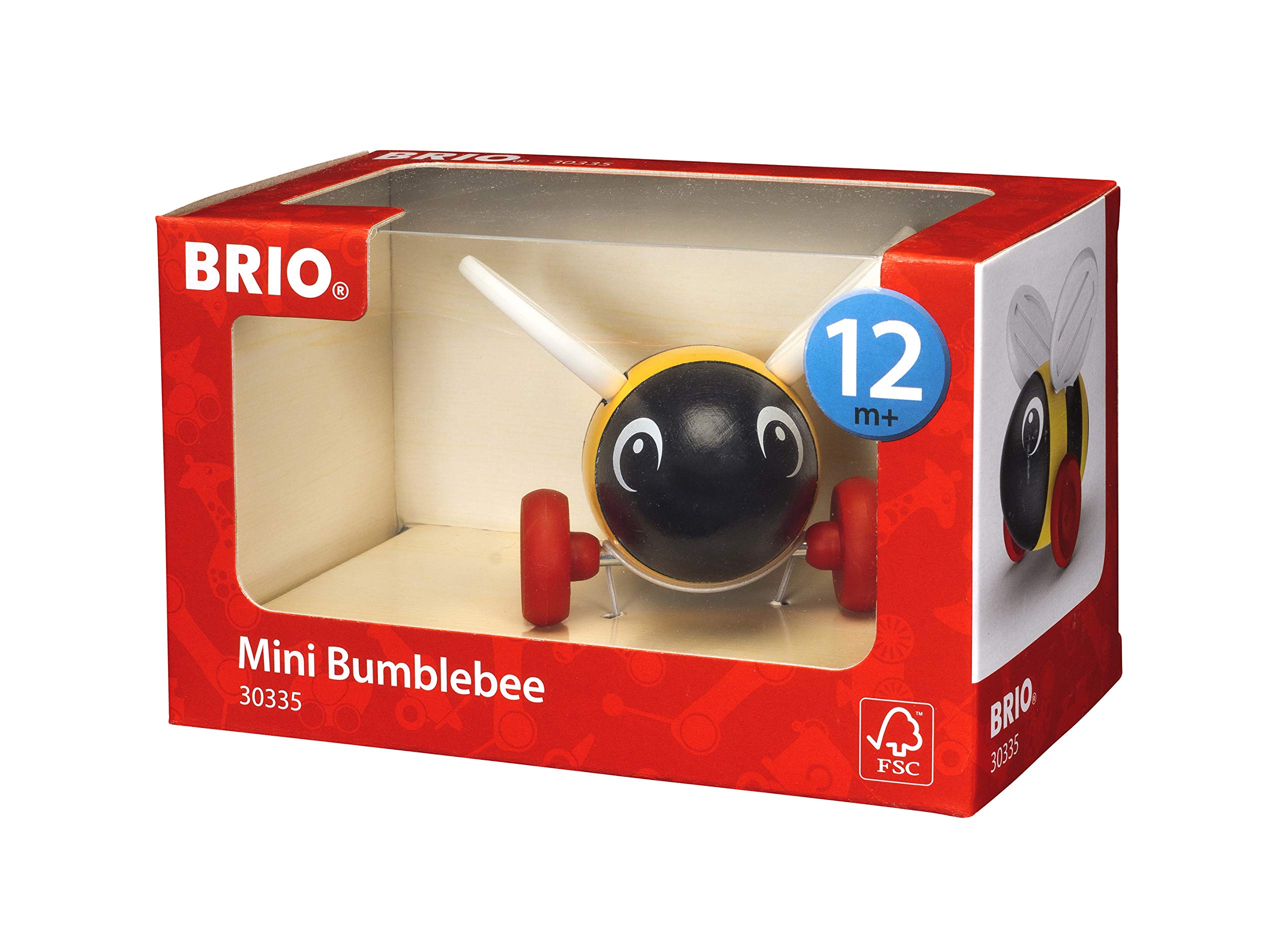 BRIO World - 30335 Mini Bumblebee Baby Toy | The Perfect Playmate for Your Toddler