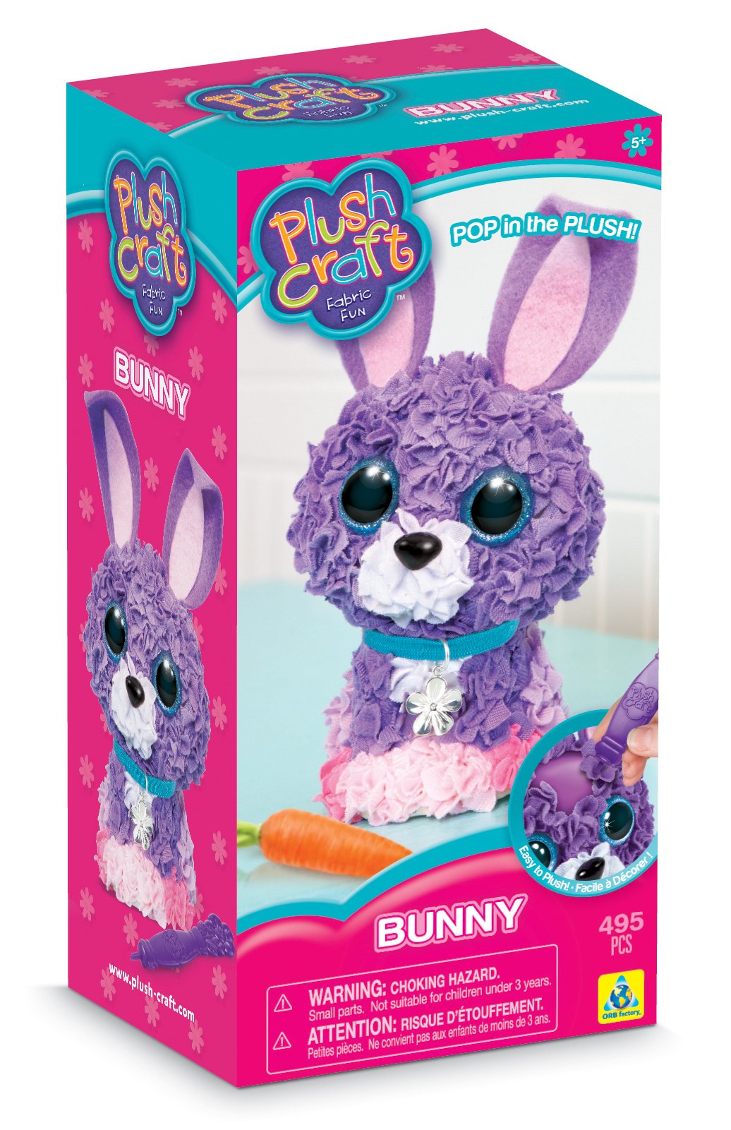 ORB Plushcraft Bunny 3D - Arts & Craft Kit