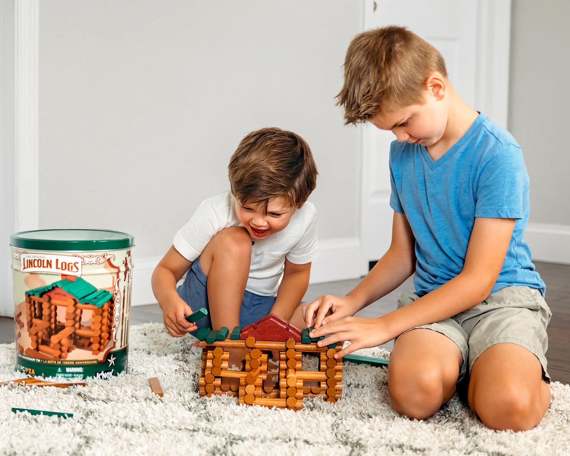 Lincoln Logs 100th Anniversary Tin