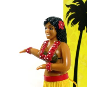 Accoutrements Dashboard Dancing Hula Girl Green