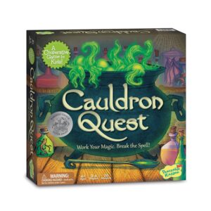 peaceable kingdom cauldron quest cooperative potions and spells game for kids