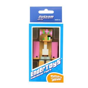 endertoys pink flower girl action figure