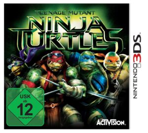 teenage mutant ninja turtle movie. nintendo 3ds