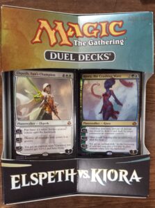 magic: the gathering elspeth vs. kiora - mtg 2015 duel decks box set - 120 cards