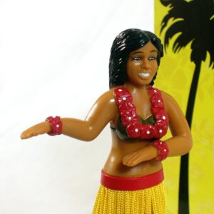 Accoutrements Dashboard Dancing Hula Girl Green