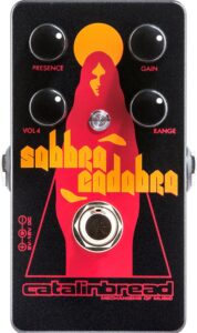 catalinbread sabbra cadabra boost overdrive guitar effects pedal