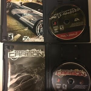 Need for Speed Most Wanted and Need for Speed Carbon (2 Pk) Bundle Set for Sony PlayStation 2