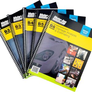 ASE Certification Test Prep Collision Repair (B2 - B6) Study Guide Package