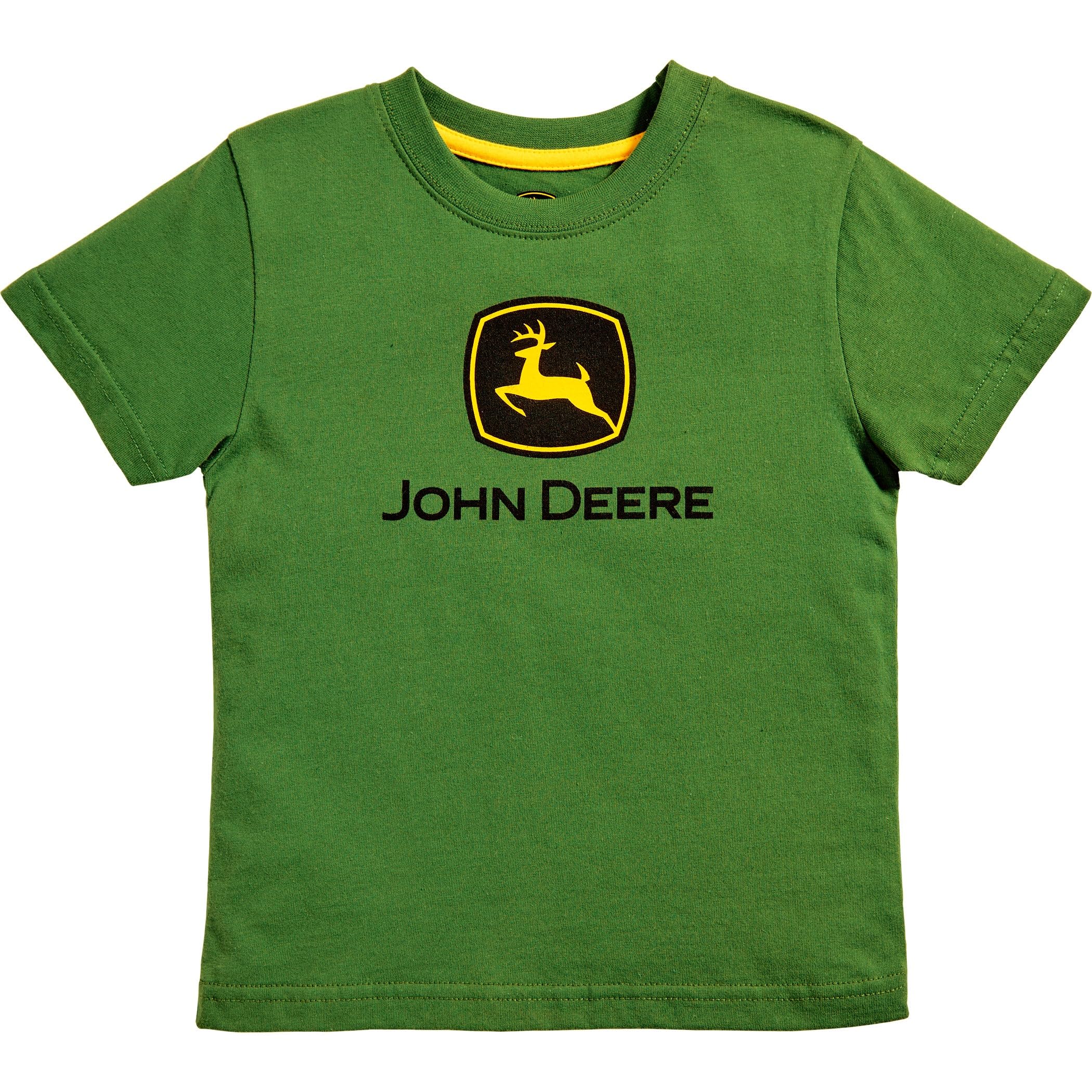 John Deere boys John Deere Kids Trademark Short Sleeve Tee T Shirt, Green, 3 US