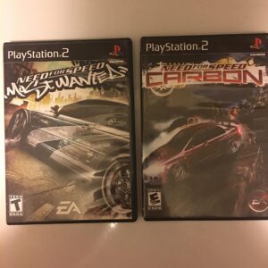 Need for Speed Most Wanted and Need for Speed Carbon (2 Pk) Bundle Set for Sony PlayStation 2