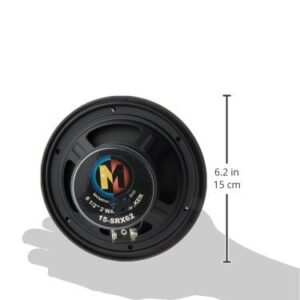 Memphis 15-SRX62 SRX62 6.5" 60 Watts RMS Coaxial Car Audio Stereo Door Speakers