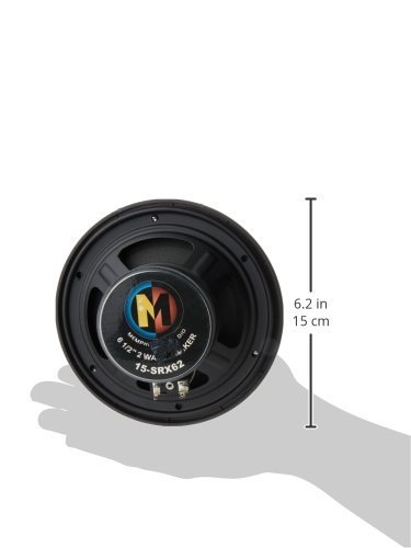 Memphis 15-SRX62 SRX62 6.5" 60 Watts RMS Coaxial Car Audio Stereo Door Speakers